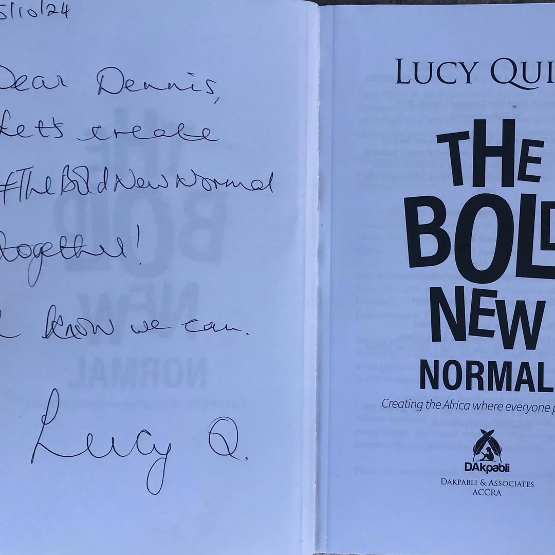 The Bold New Normal Conference, Accra - Dennis Relief Foundation