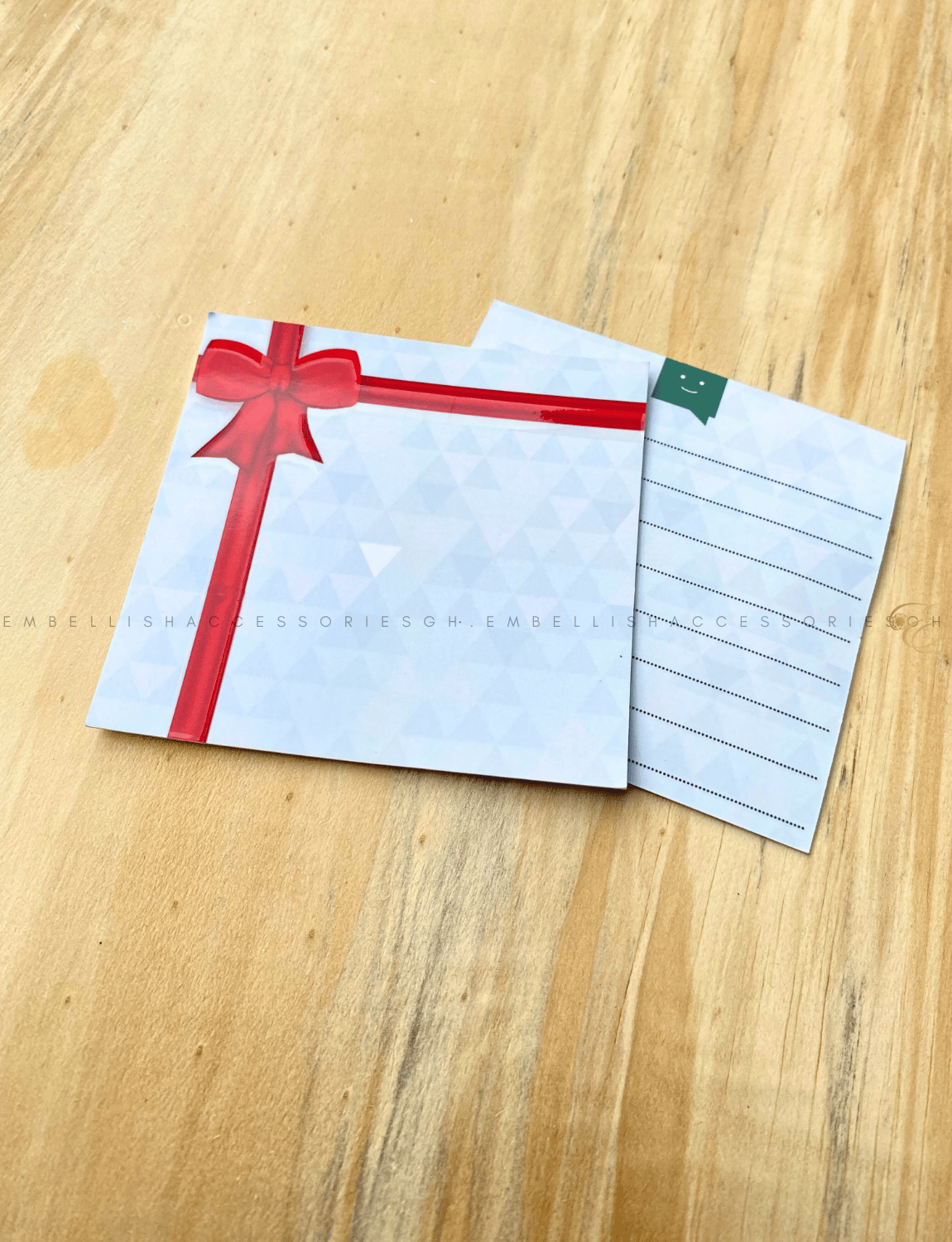 Plain greeting card - Embellish Accessories