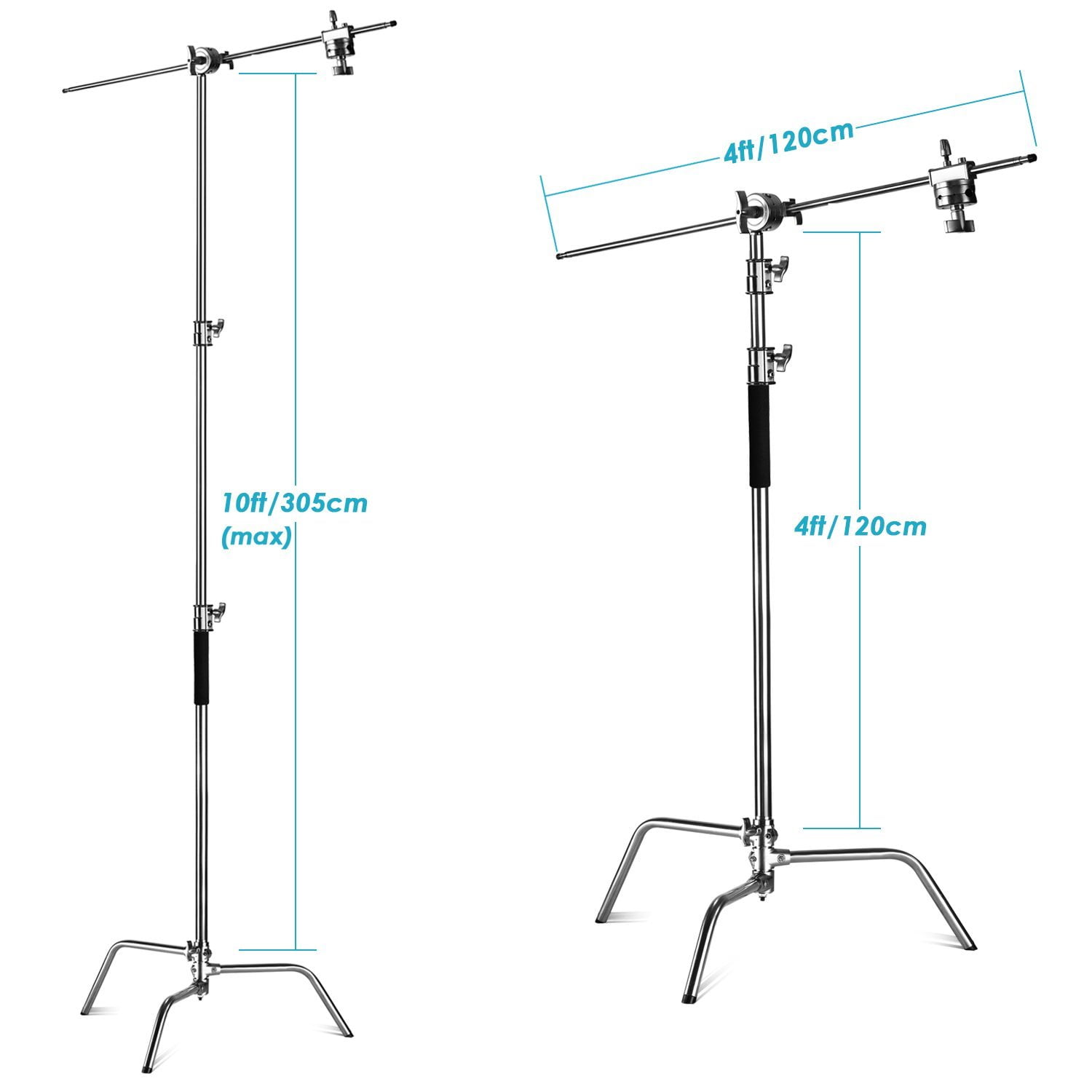 Stainless Steel Multi-function Photography Heavy Lighting Stand
