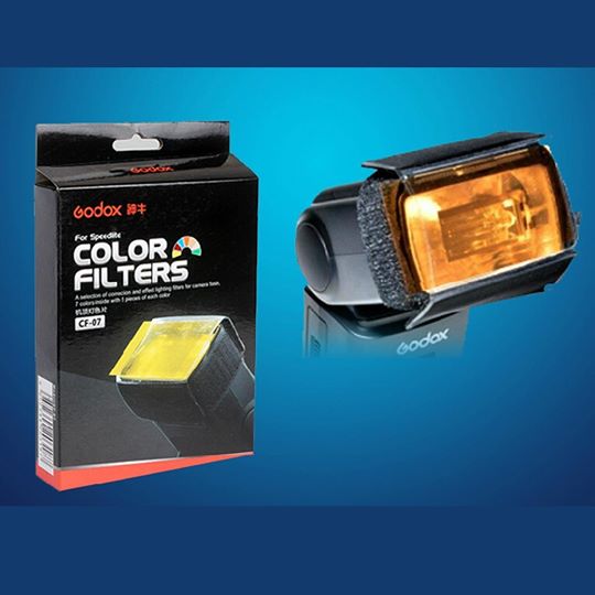 Godox CF-07 7 Color Universal Speedlite Filters Kit | Gopixelr