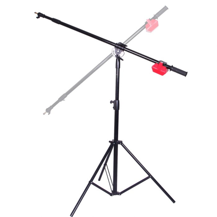 Heavy Duty Boom Stand with counter weight | Gopixelr