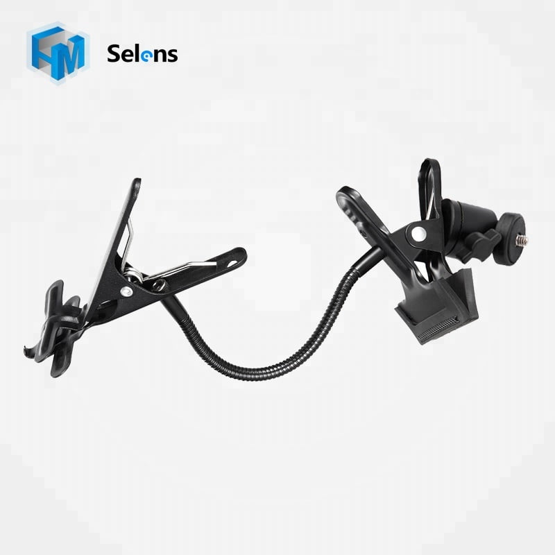 Selens Dual Magic Clamp With Gooseneck & Ball head