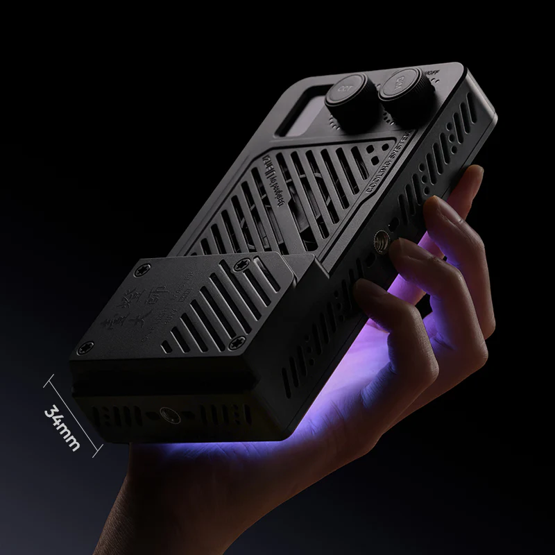 ULANZI LM-P40 RGB LED Video Light, 2700-9000K Portable Light