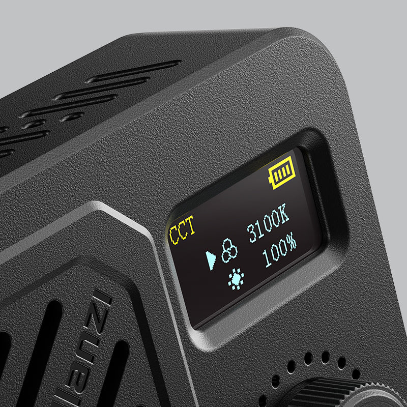 ULANZI LM-P40 RGB LED Video Light, 2700-9000K Portable Light