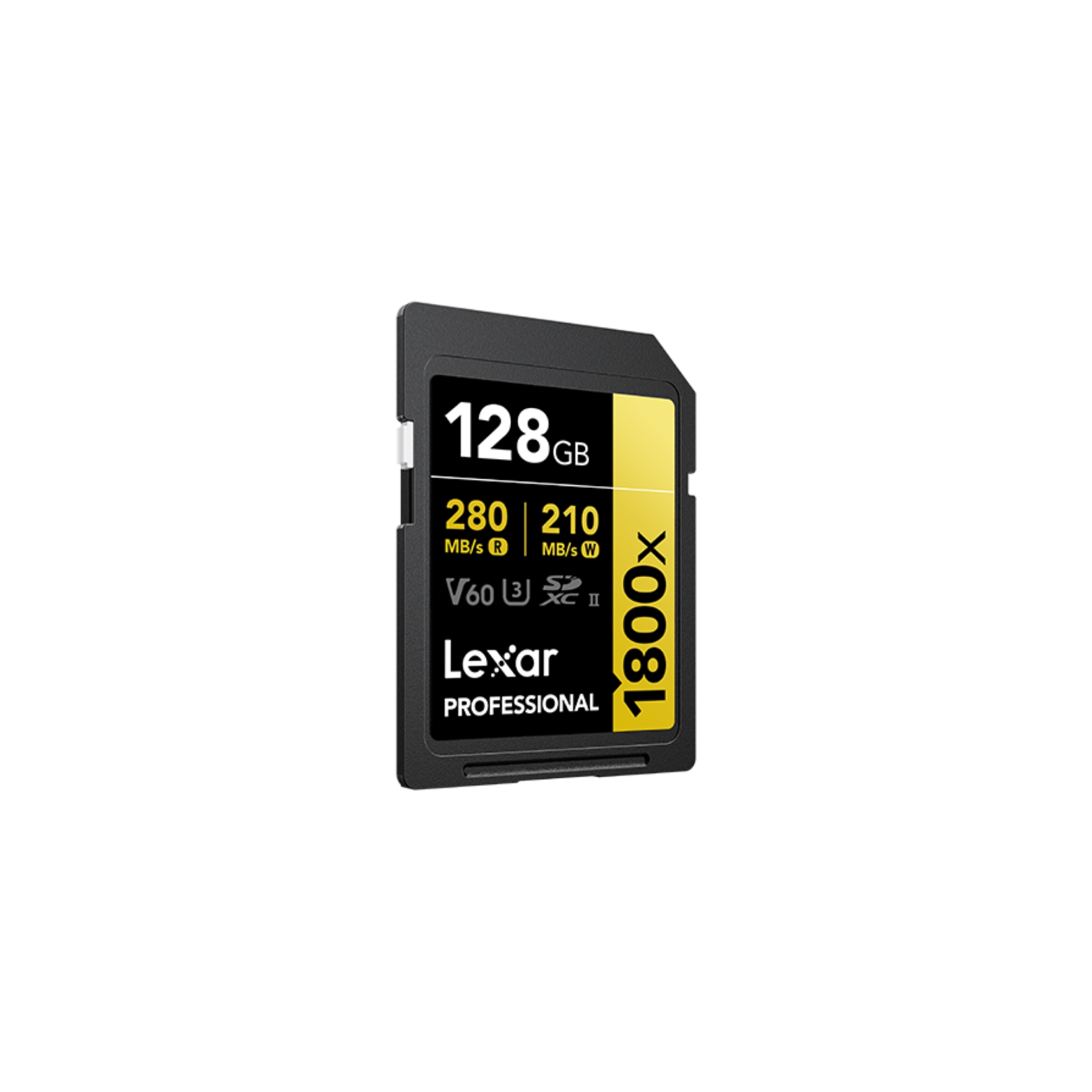 Lexar 128GB Professional 1800x UHS-II SDXC Memory Card
